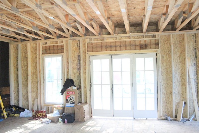 ADDITION UPDATE–THE FRAMING IS DONE!