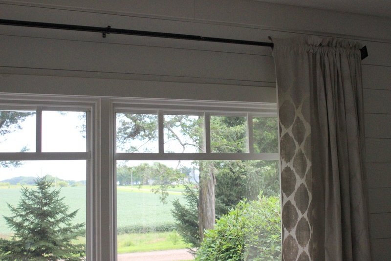 MAKING A TRANSOM WINDOW FOR $10 AND A LIVING ROOM UPDATE
