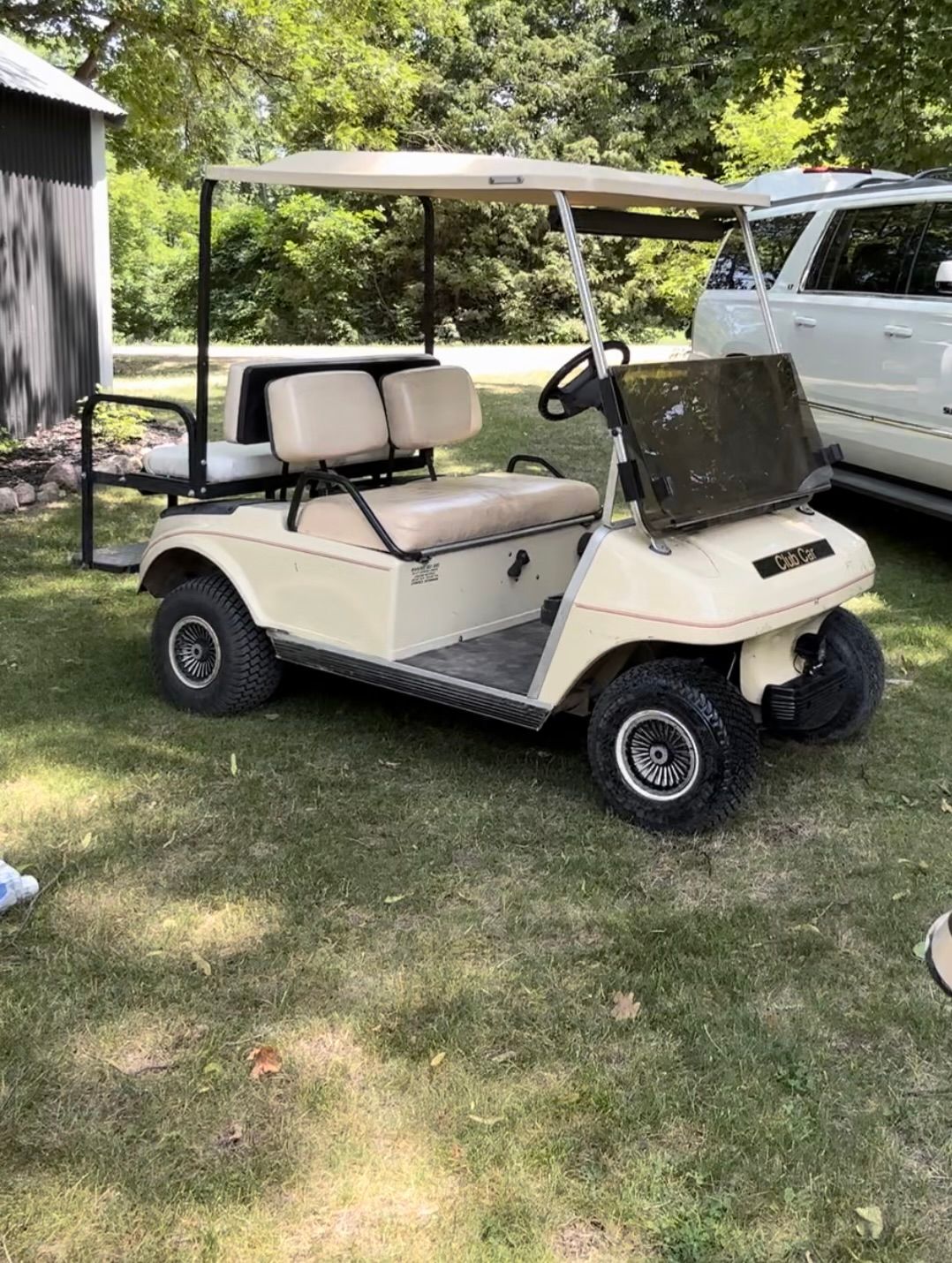GOLF CART TURNED CABIN CRUISER