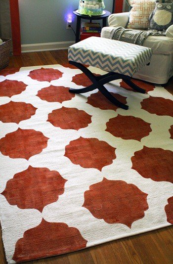 DIY– A Painted Rug