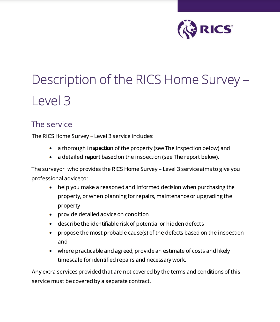 Building Surveys | The Residential Consultancy | 01179 505 683
