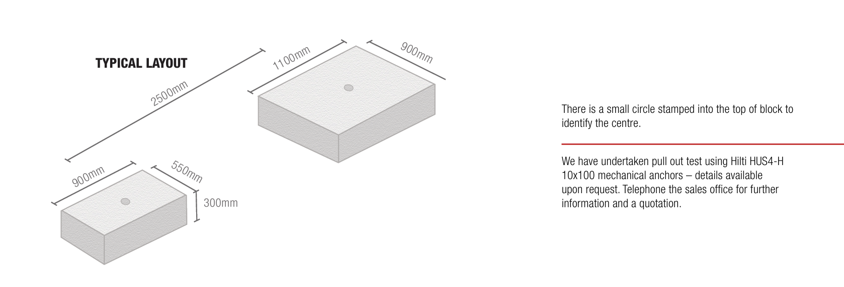 Stowell Concrete | Kentledge blocks (ballast blocks)