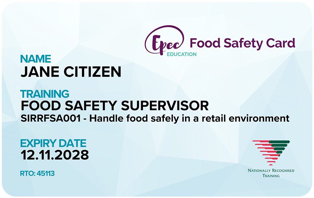 Food Safety Training