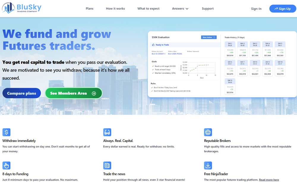 BluSky Trading Company Review for 2024 - What To Know Before You Start