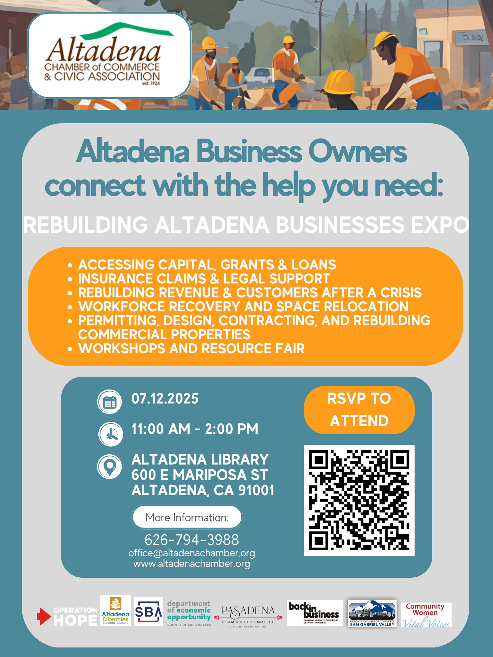 Community Rebuilding & Business Support | Altadena CA