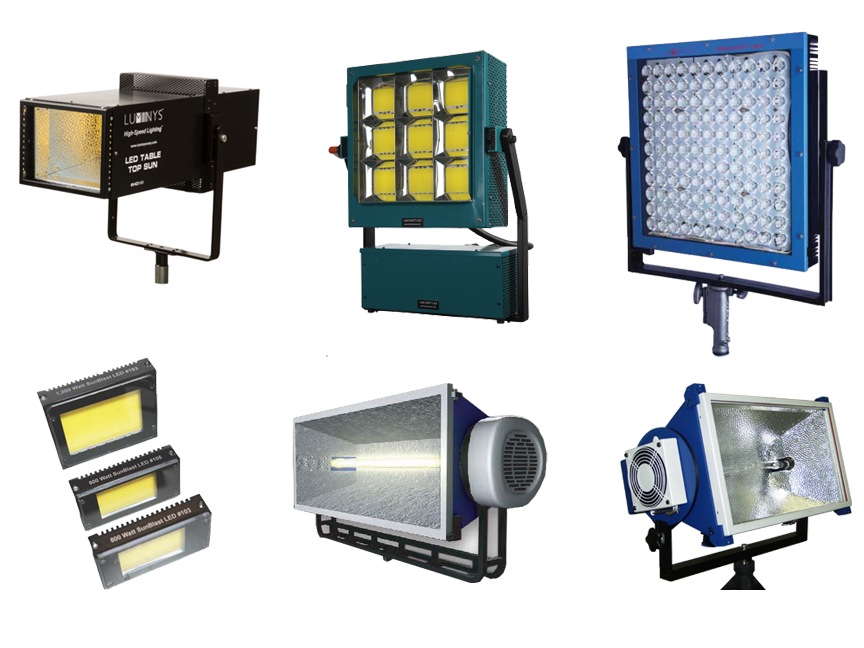 Lighting System for highspeed motion photography