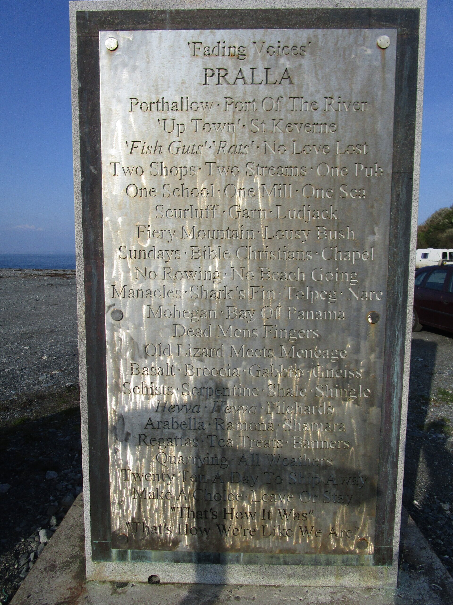 Official Home page of the Porthallow Village Association