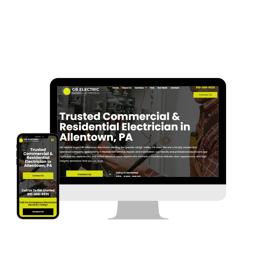 Electrician Web Design Company | Website Design For Electricians