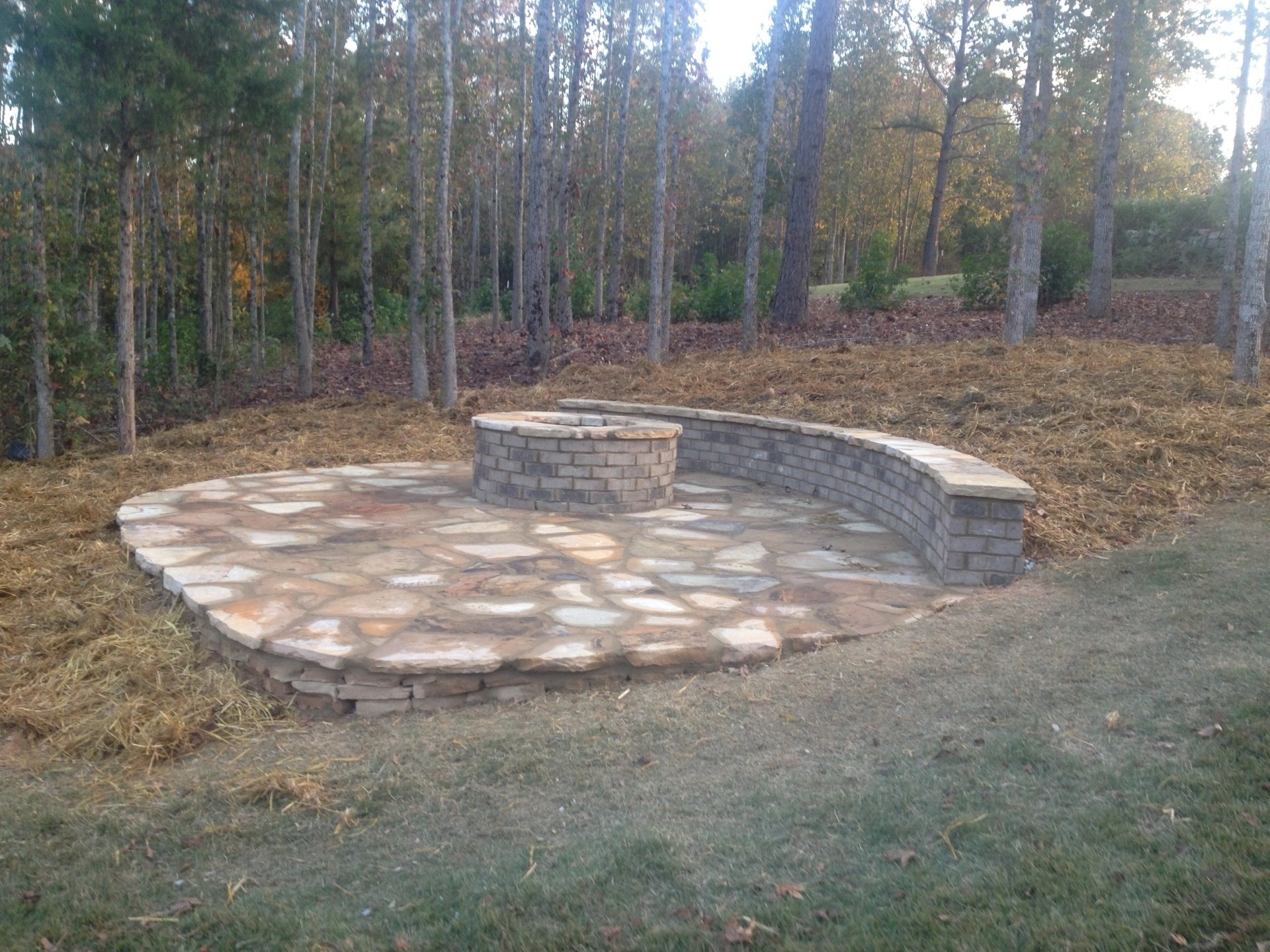 Fire Pit Design Construction | The Backyard Auburn Lake Martin Opelika