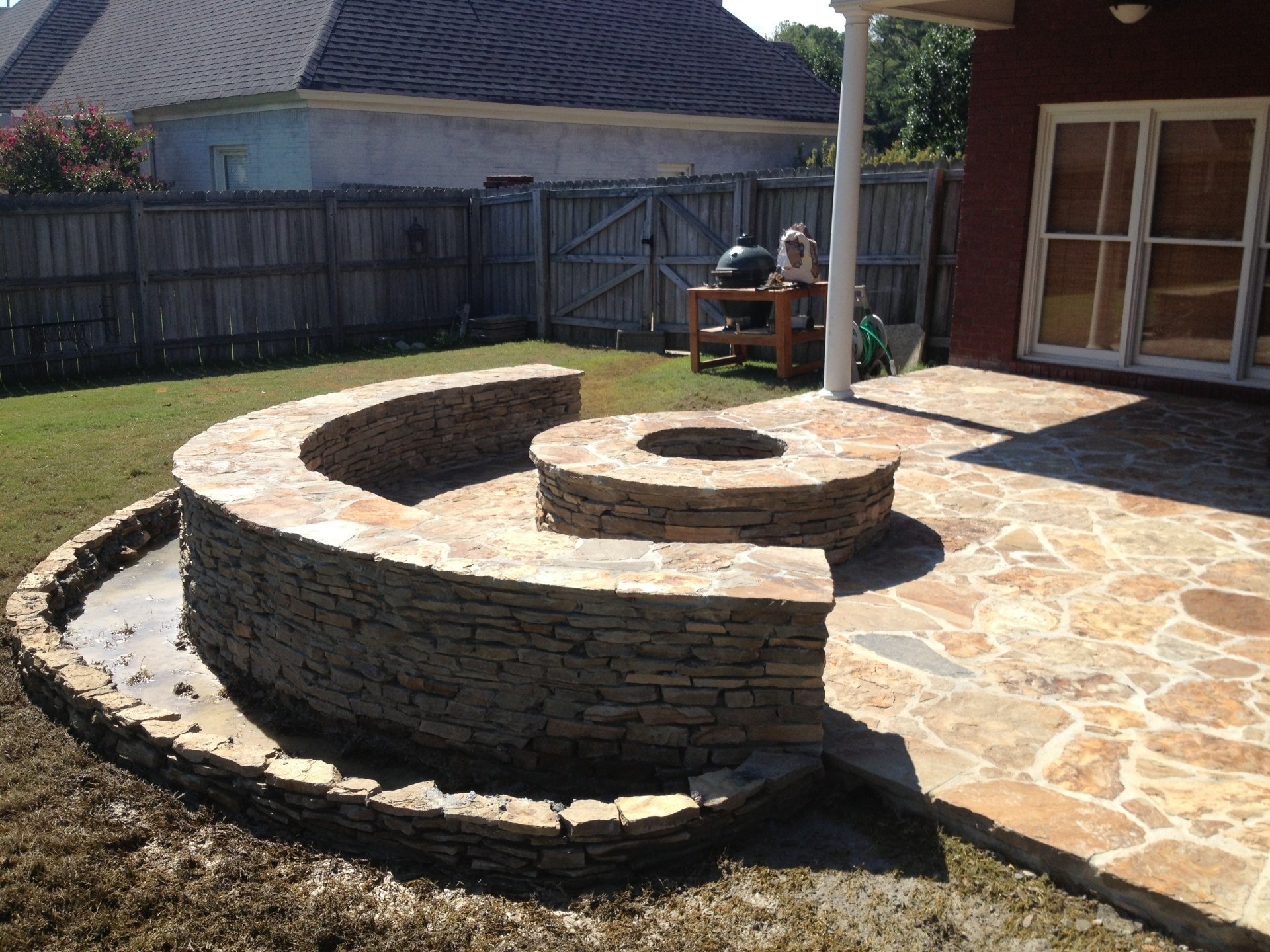 Fire Pit Design Construction | The Backyard Auburn Lake Martin Opelika