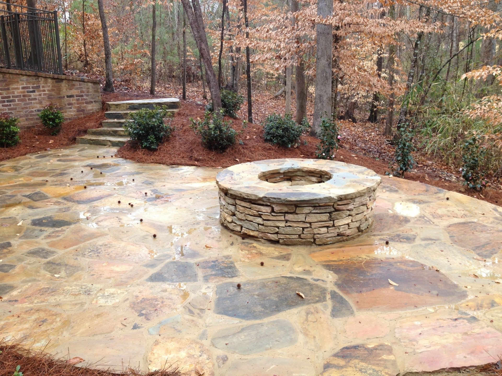 Fire Pit Design Construction | The Backyard Auburn Lake Martin Opelika