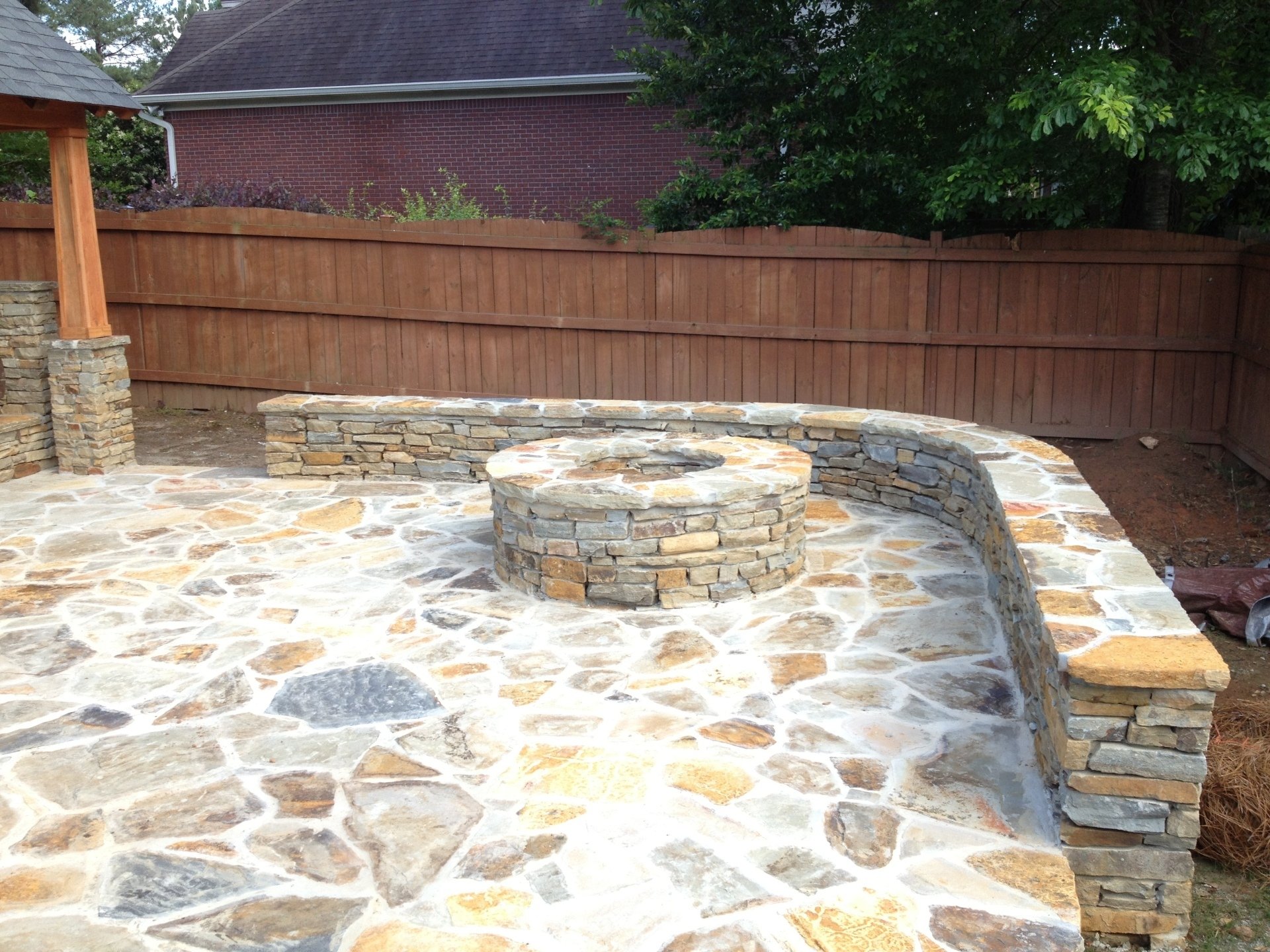 Fire Pit Design Construction | The Backyard Auburn Lake Martin Opelika