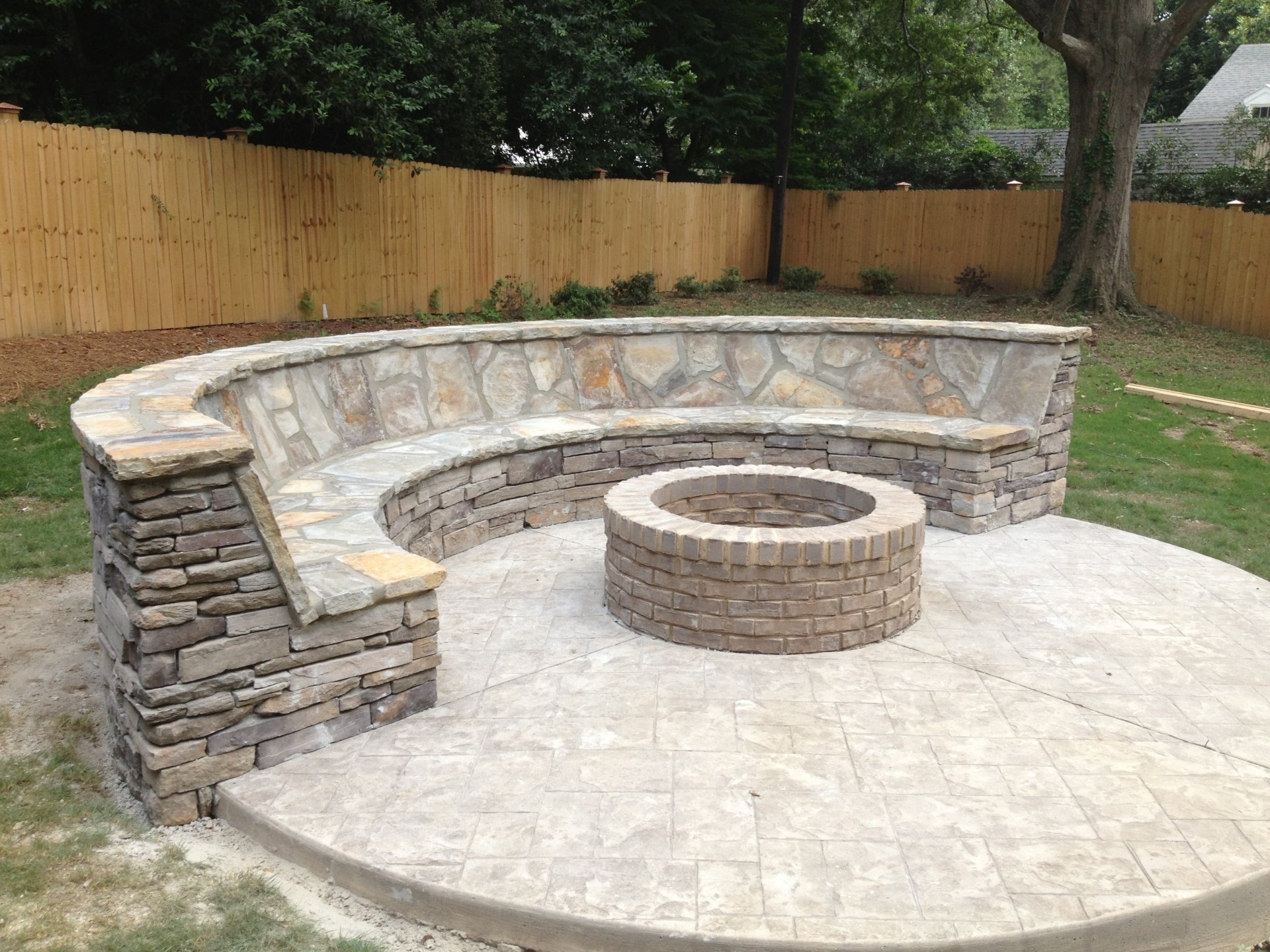 Fire Pit Design Construction | The Backyard Auburn Lake Martin Opelika