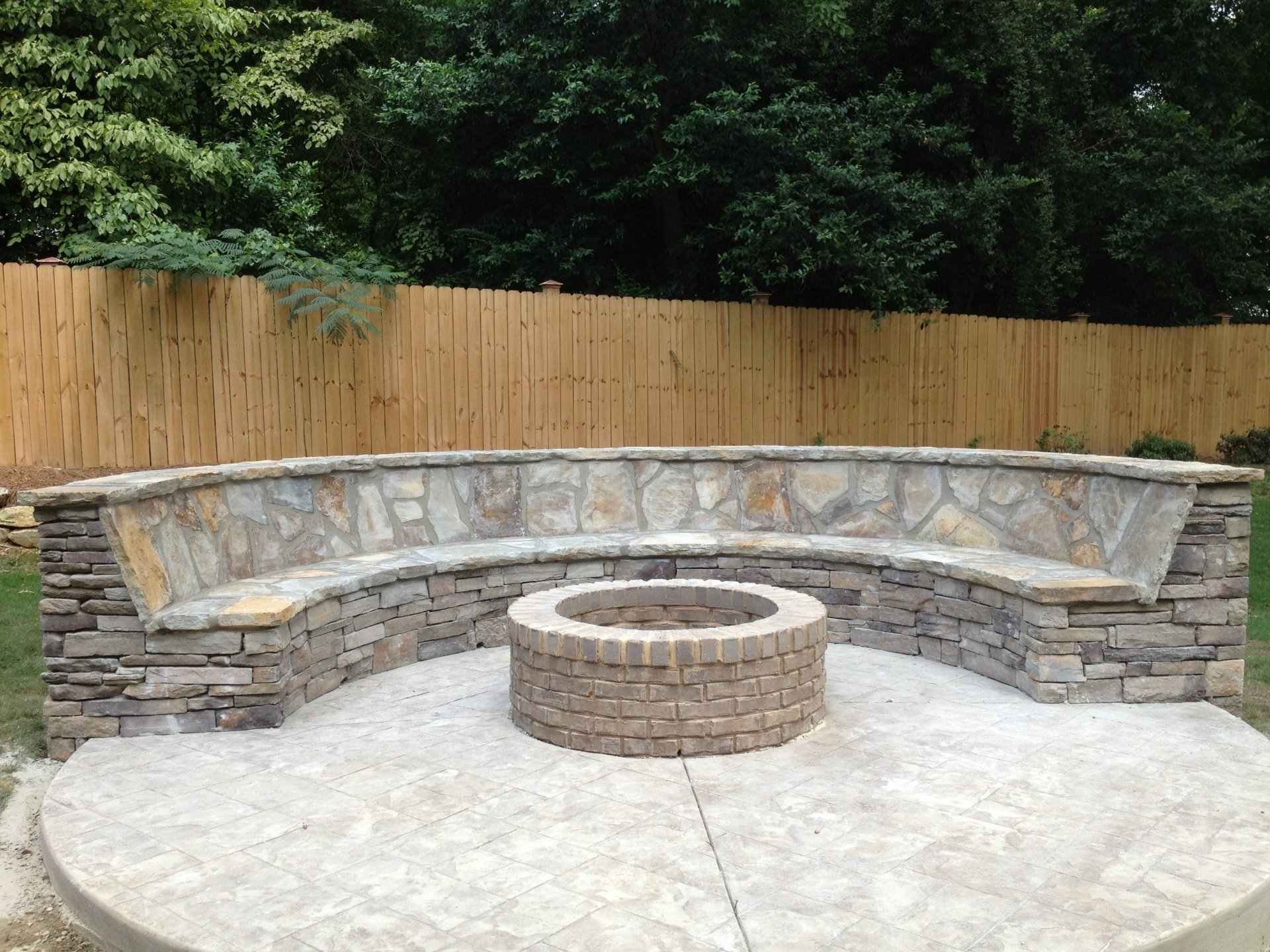 Fire Pit Design Construction | The Backyard Auburn Lake Martin Opelika