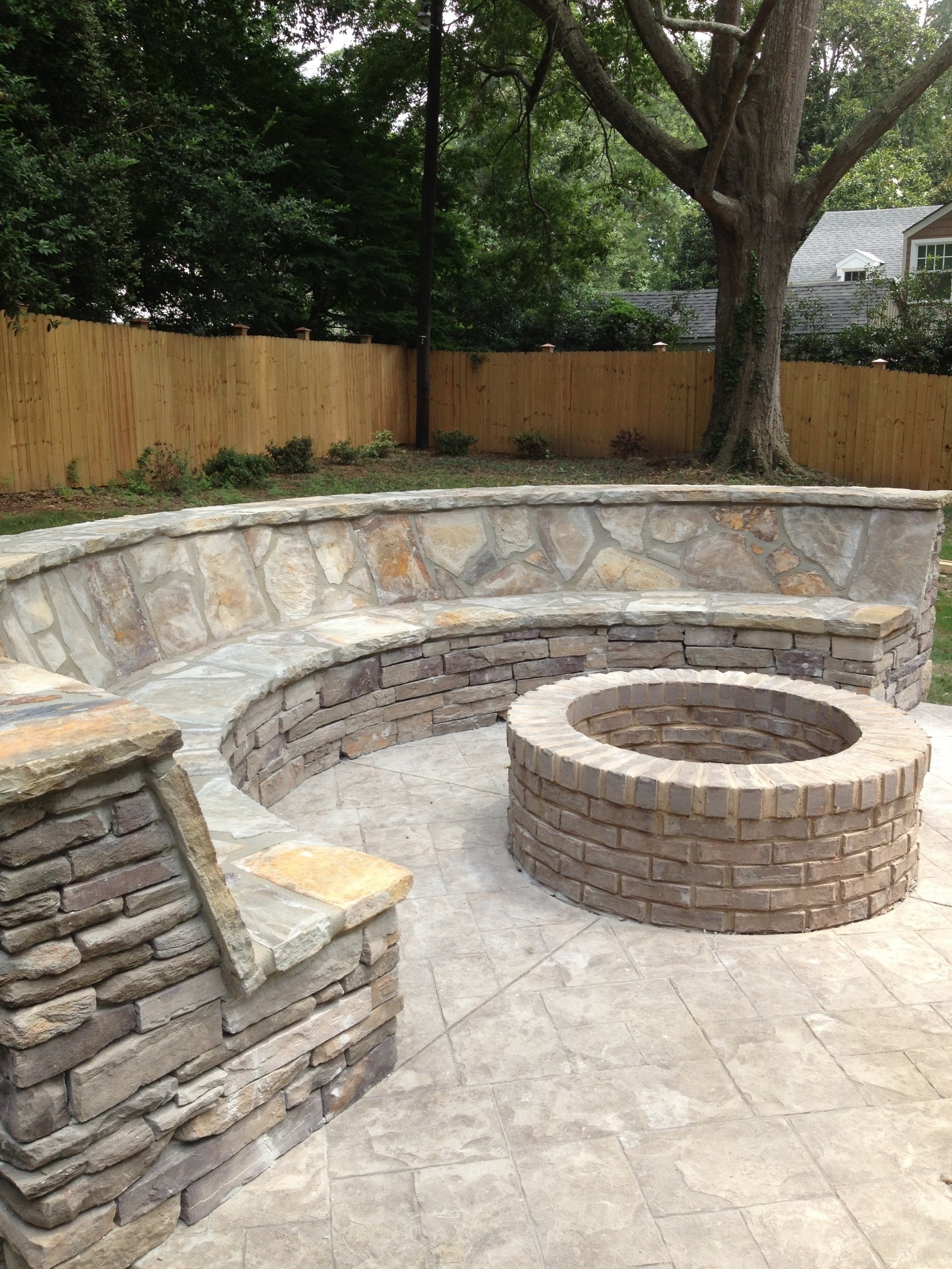 Fire Pit Design Construction | The Backyard Auburn Lake Martin Opelika