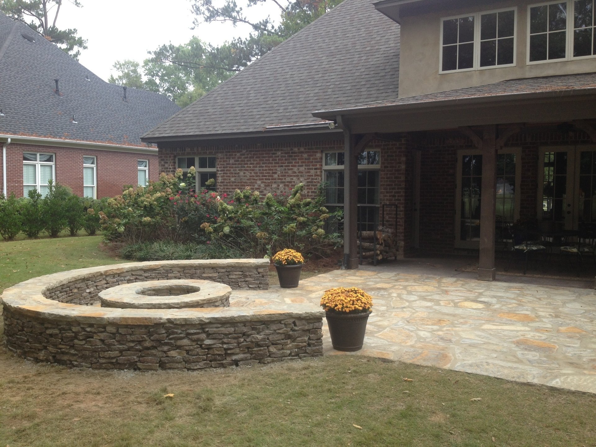 Fire Pit Design Construction | The Backyard Auburn Lake Martin Opelika