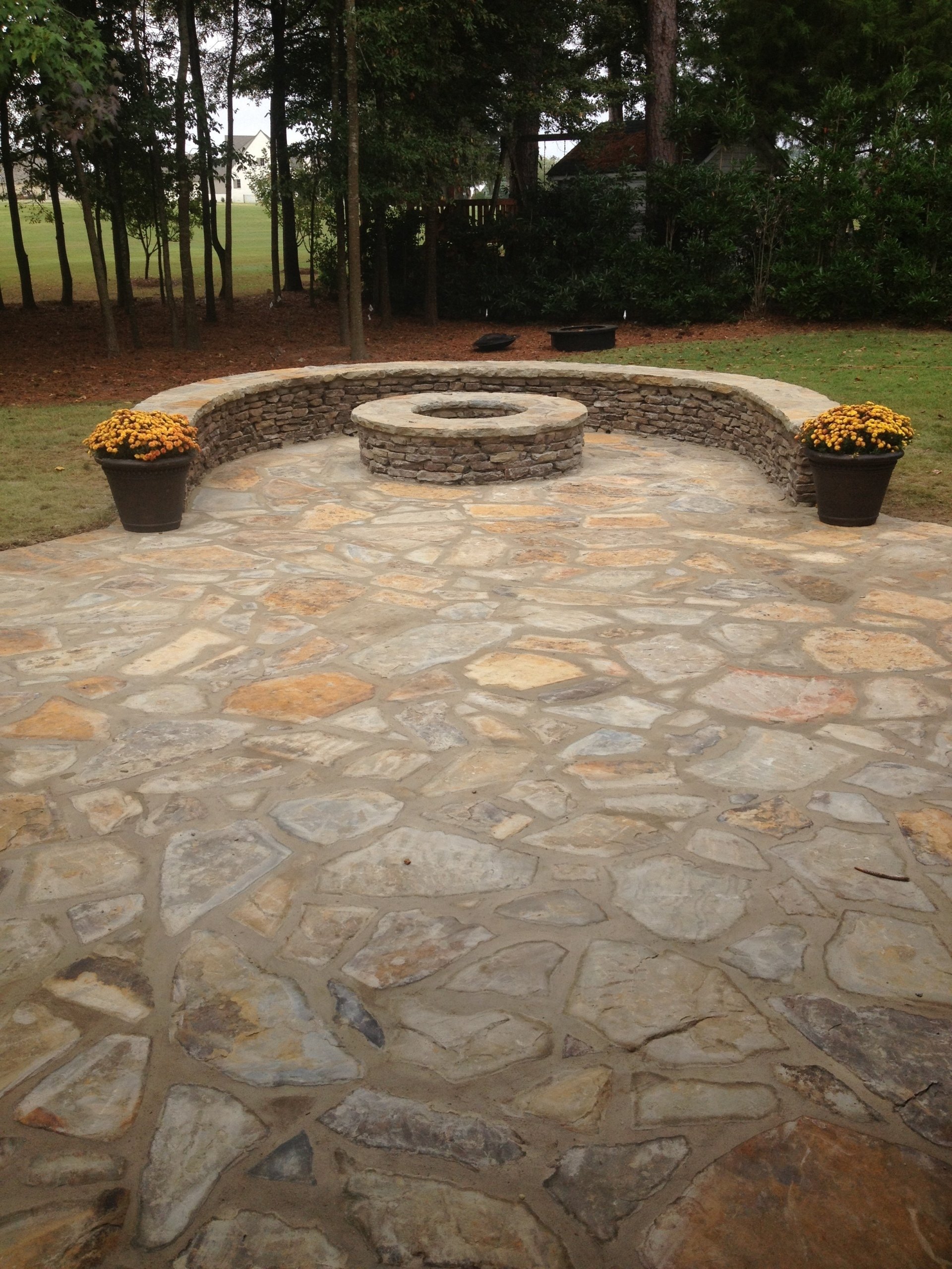 Fire Pit Design Construction | The Backyard Auburn Lake Martin Opelika