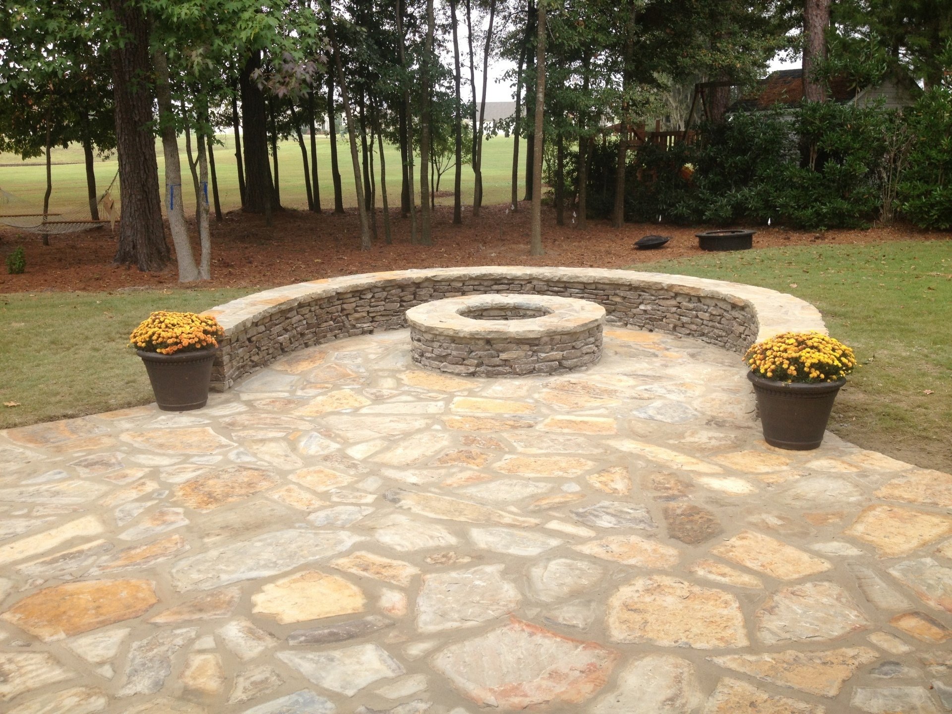 Fire Pit Design Construction | The Backyard Auburn Lake Martin Opelika