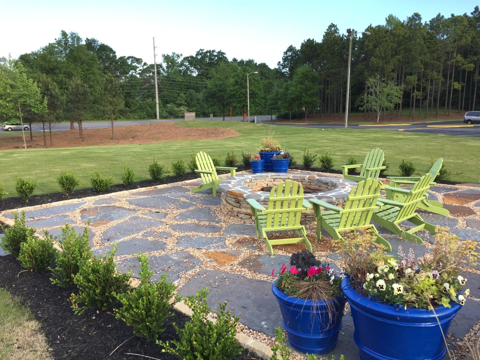 Fire Pit Design Construction | The Backyard Auburn Lake Martin Opelika
