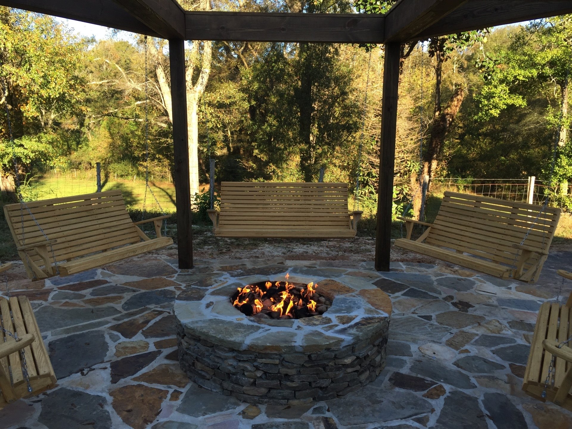 Fire Pit Design Construction | The Backyard Auburn Lake Martin Opelika