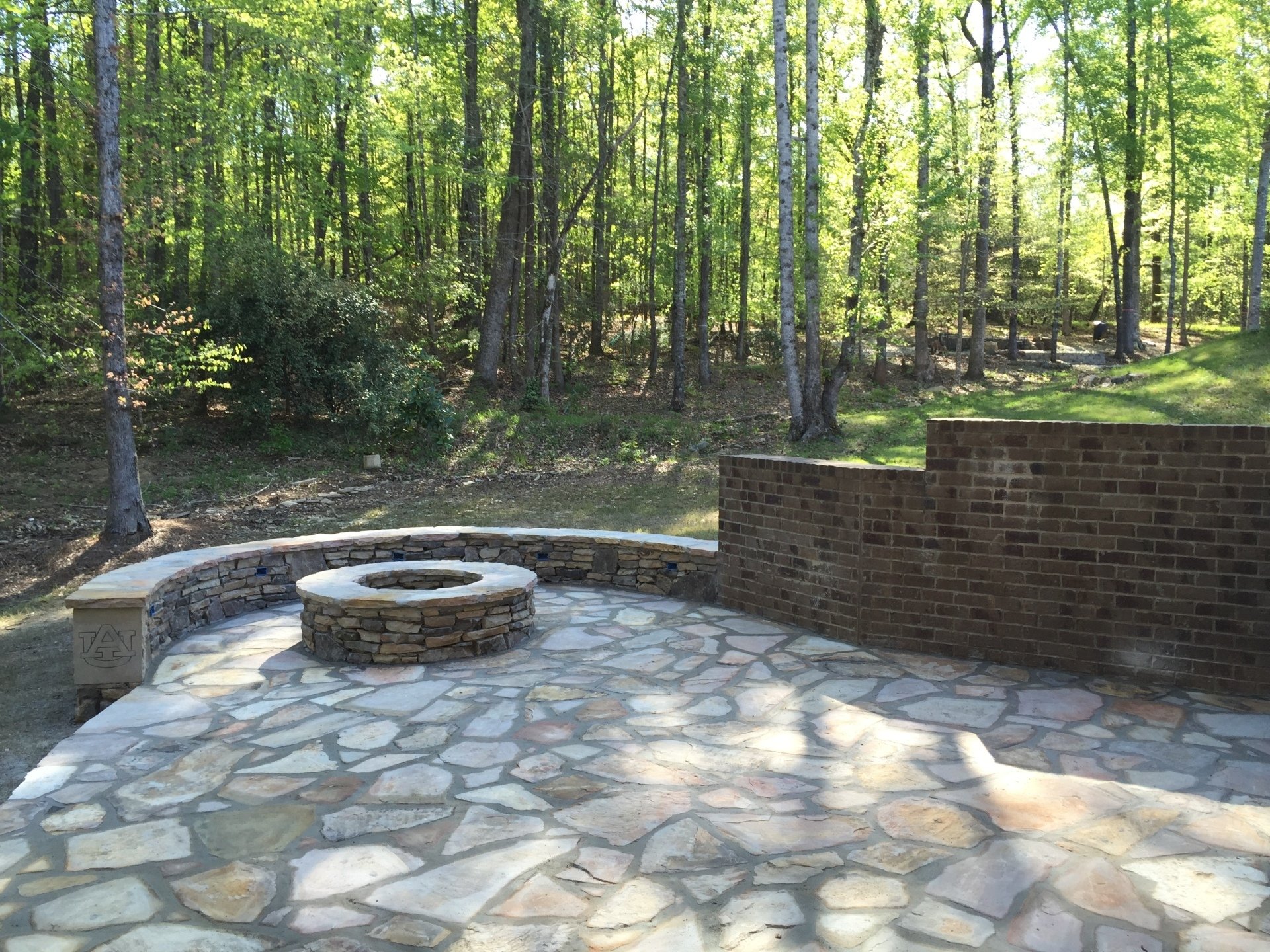 Fire Pit Design Construction | The Backyard Auburn Lake Martin Opelika
