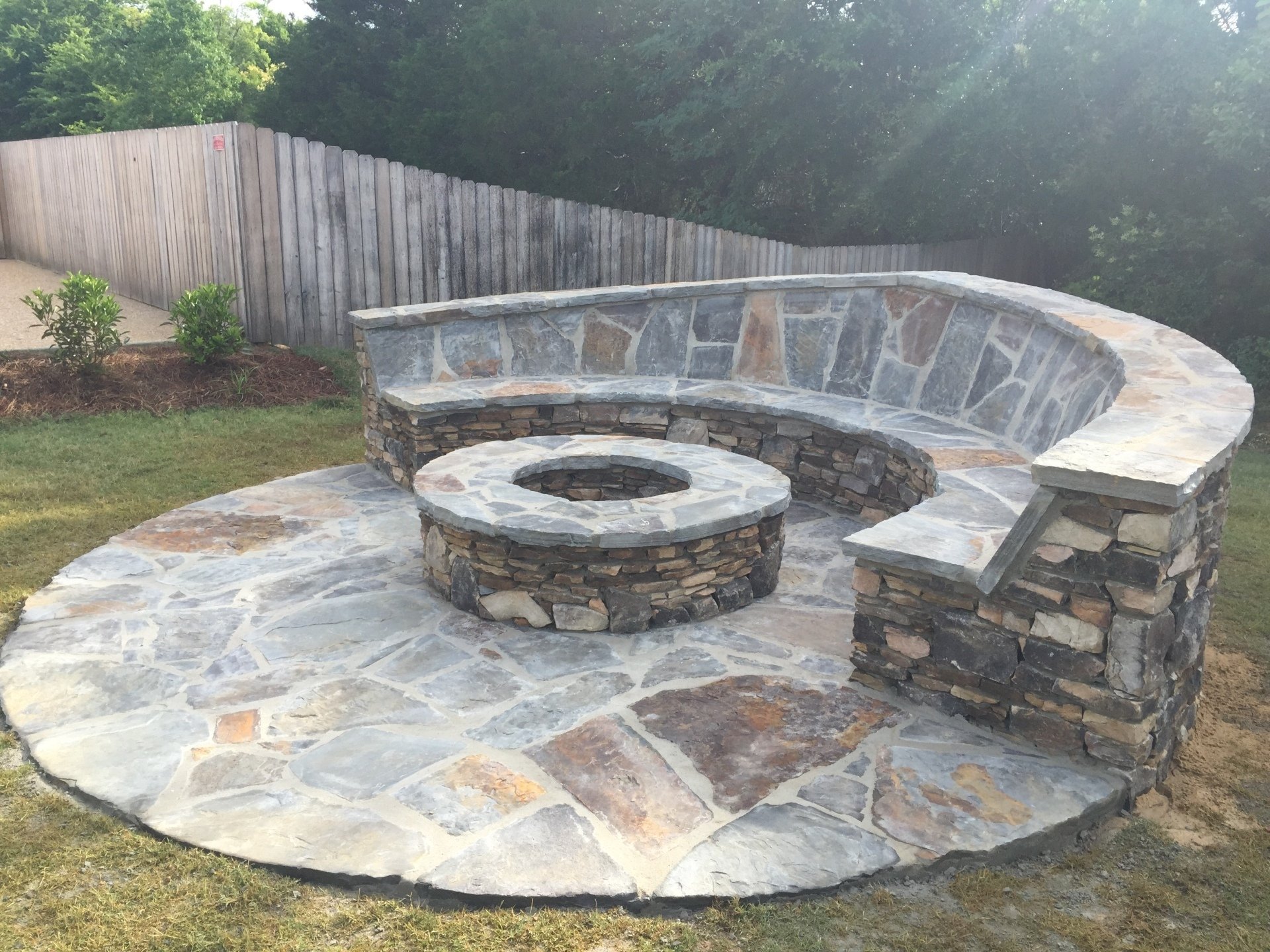 Fire Pit Design Construction | The Backyard Auburn Lake Martin Opelika