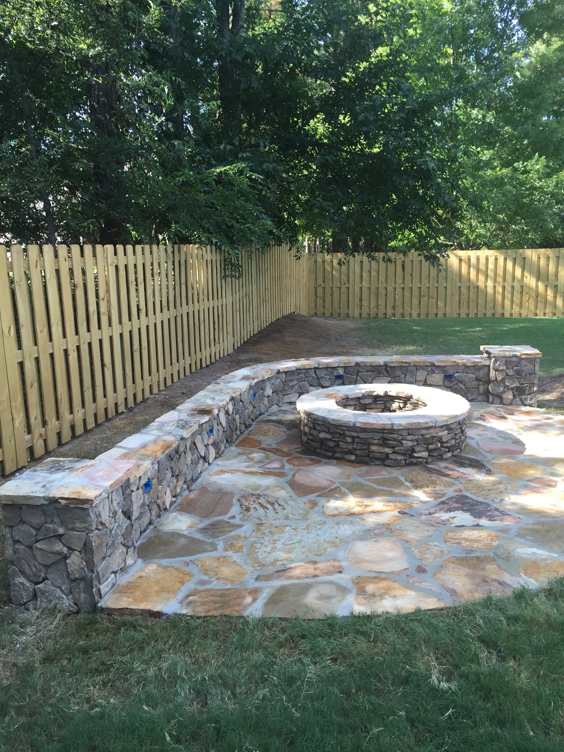 Fire Pit Design Construction | The Backyard Auburn Lake Martin Opelika