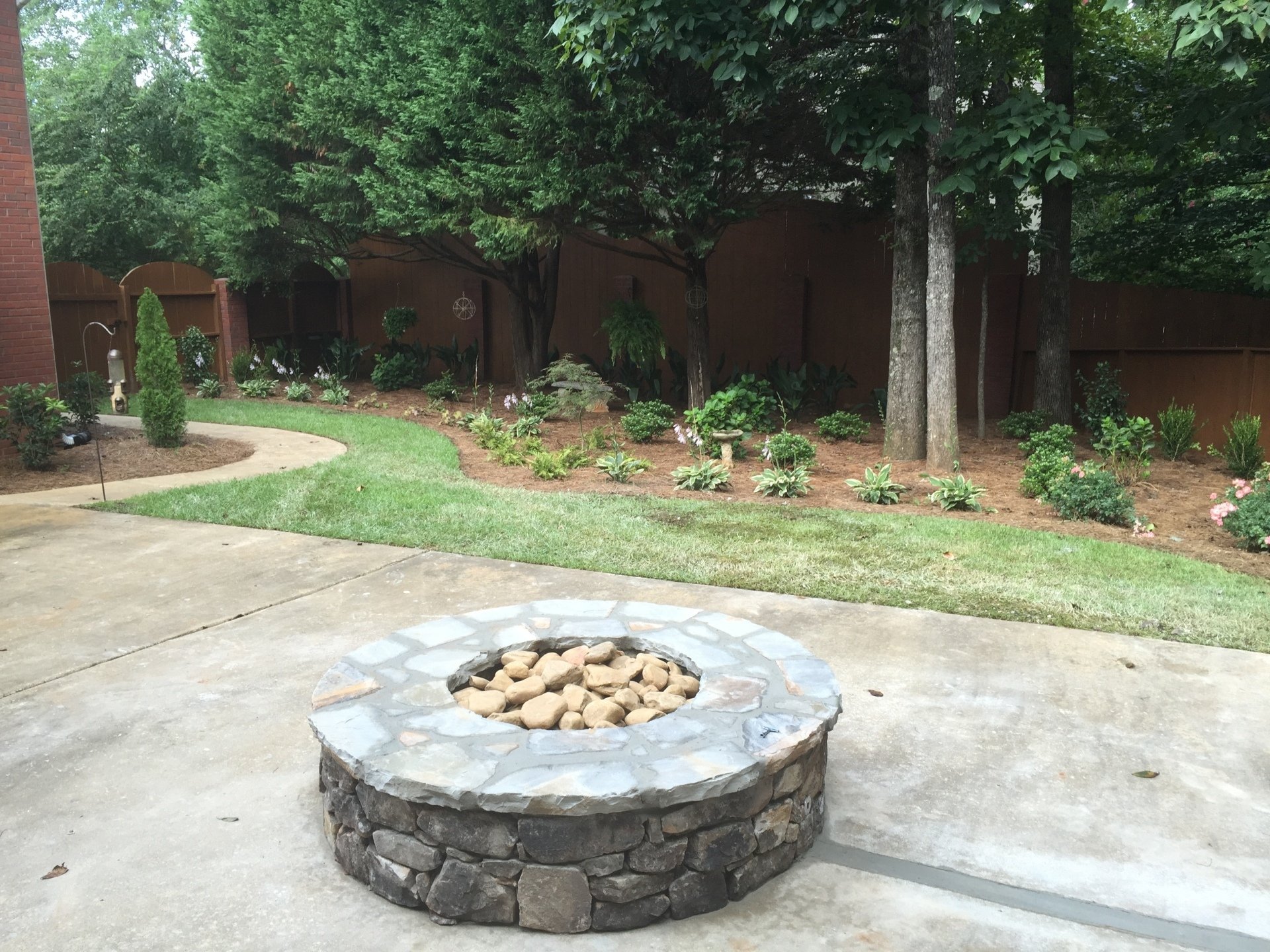 Fire Pit Design Construction | The Backyard Auburn Lake Martin Opelika
