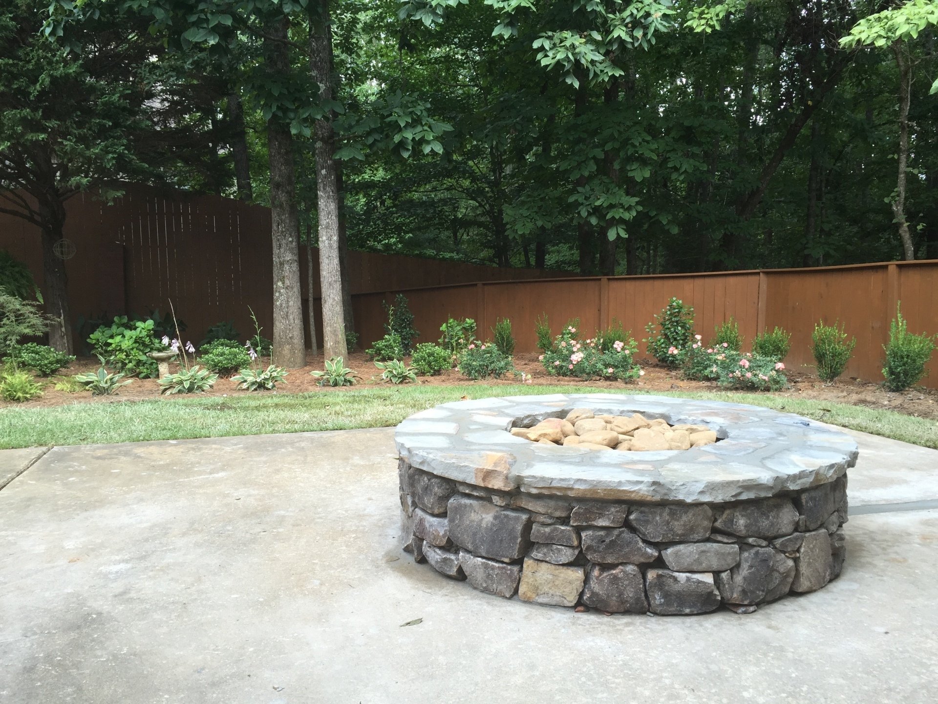 Fire Pit Design Construction | The Backyard Auburn Lake Martin Opelika