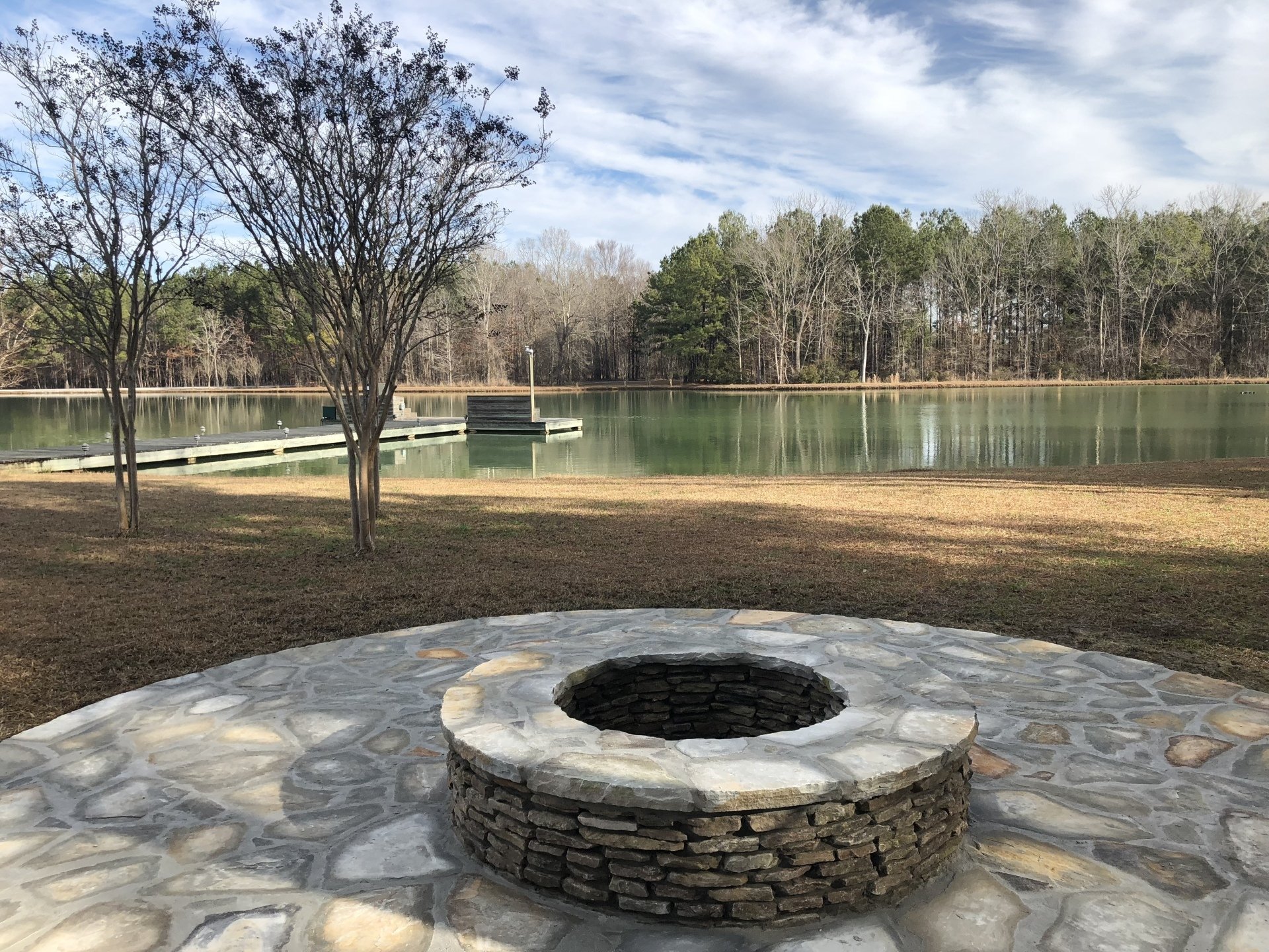Fire Pit Design Construction | The Backyard Auburn Lake Martin Opelika
