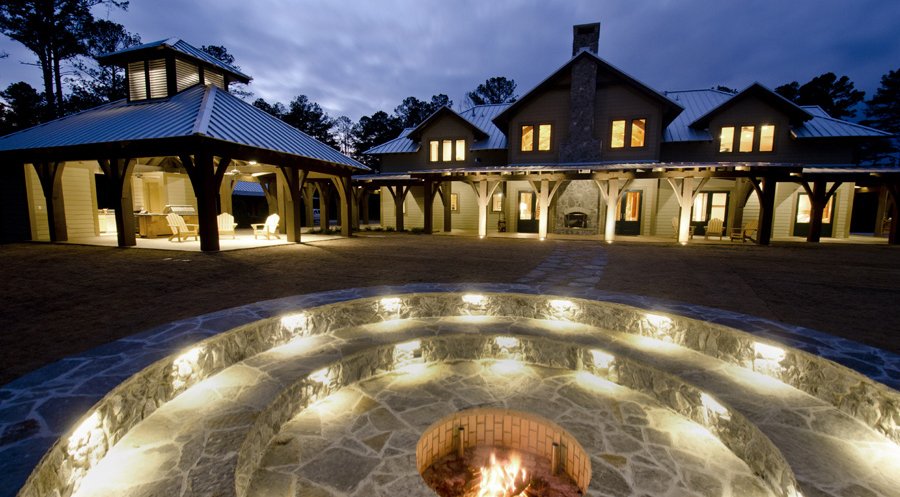 Fire Pit Design Construction | The Backyard Auburn Lake Martin Opelika