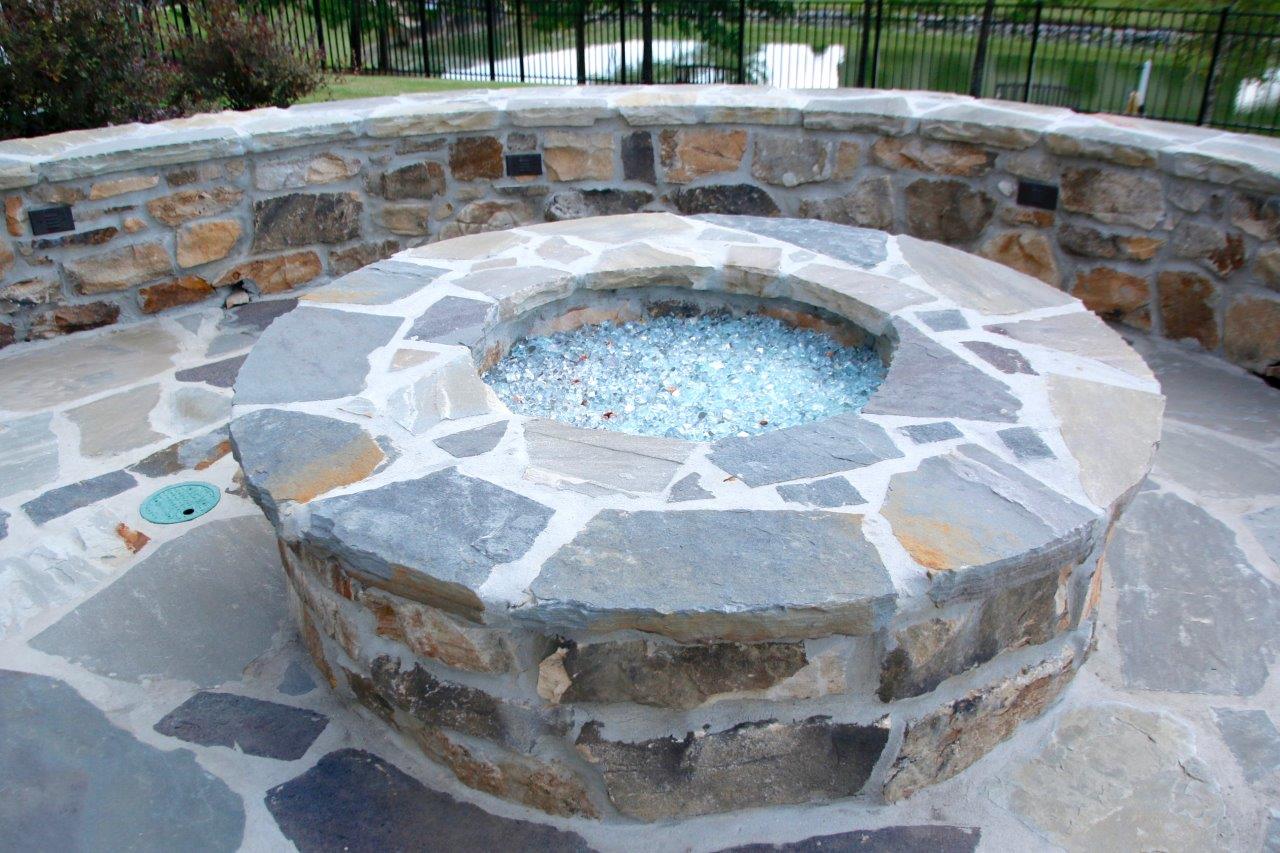 Fire Pit Design Construction | The Backyard Auburn Lake Martin Opelika