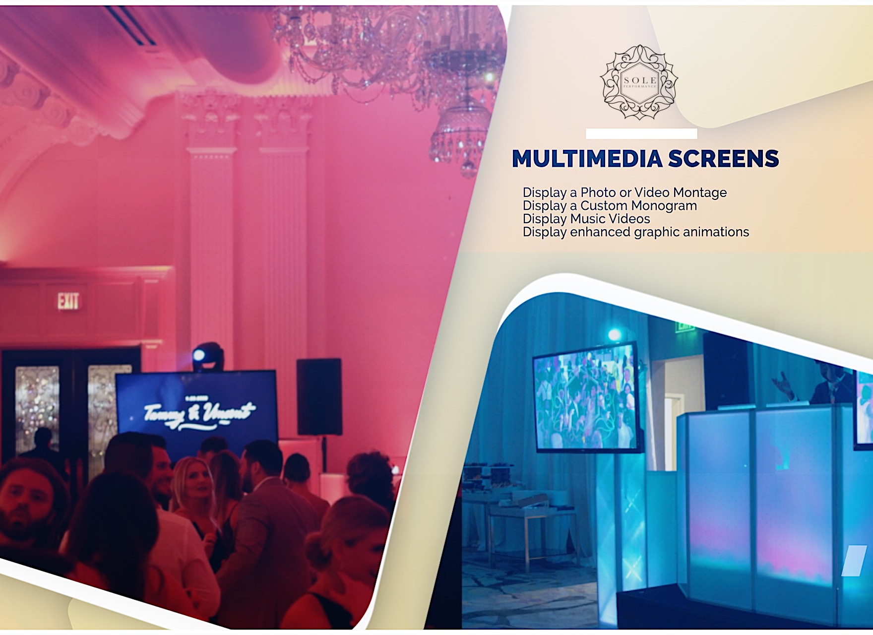 Sole Performance Entertainment | DJ & MC Wedding Services