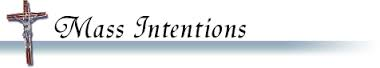 Mass Intentions