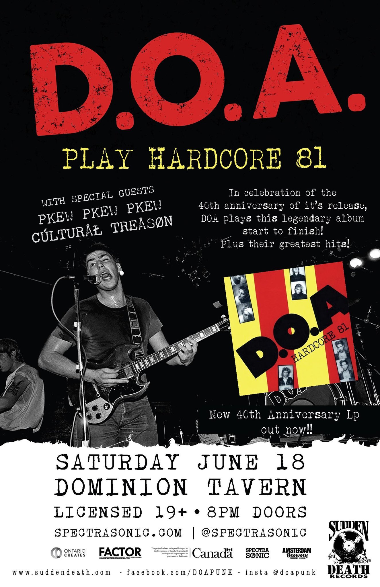 Dominion Tavern: Garage, Punk, & Rock with a Great Mix of Beers Ottawa