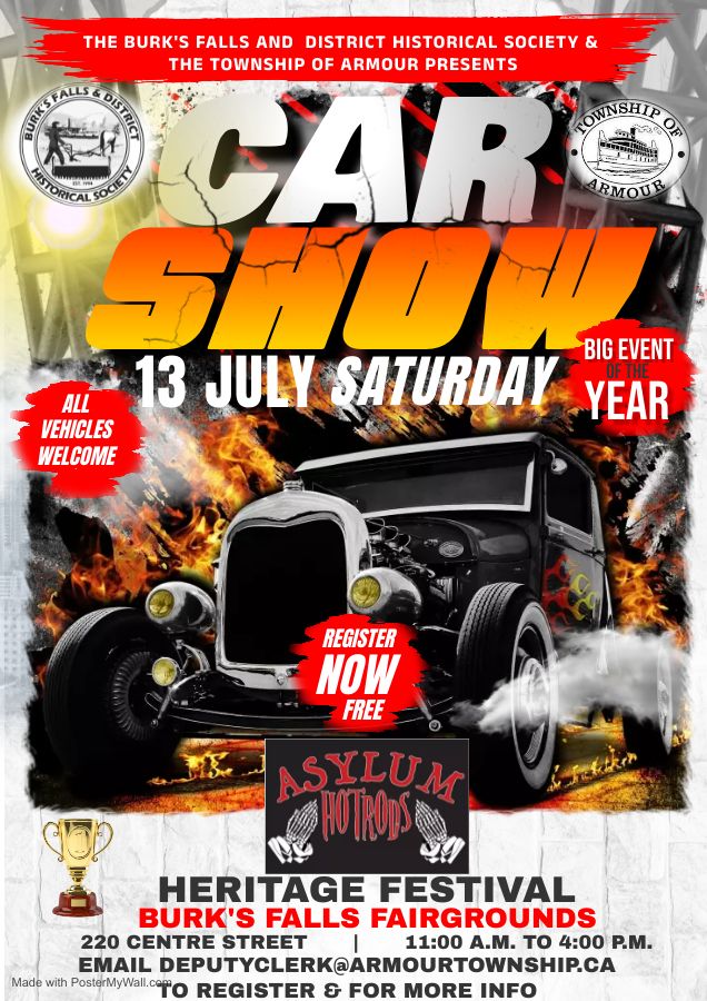 Heritage Festival - Car Show Registration Call