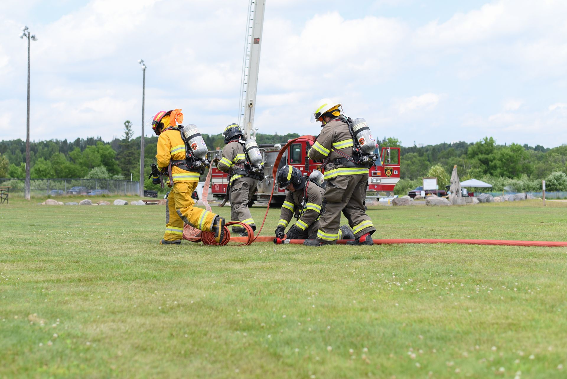 Burk's Falls Heritage Festival - Firefighter Challenge