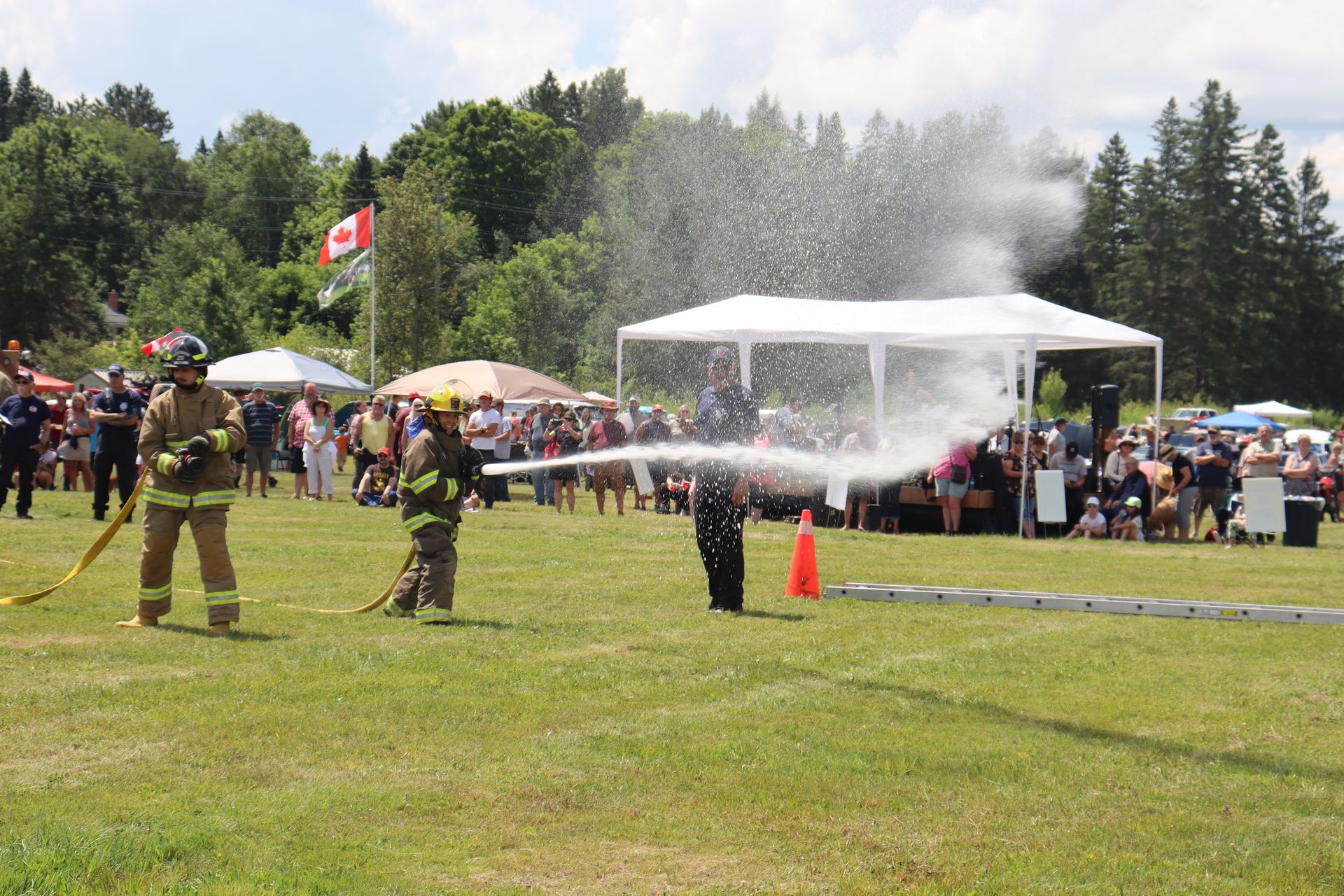 Burk's Falls Heritage Festival - Firefighter Challenge