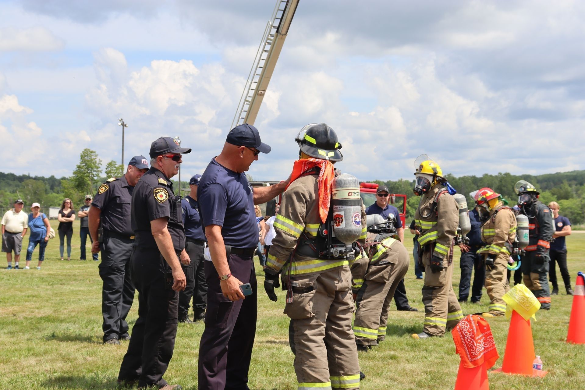 Burk's Falls Heritage Festival - Firefighter Challenge