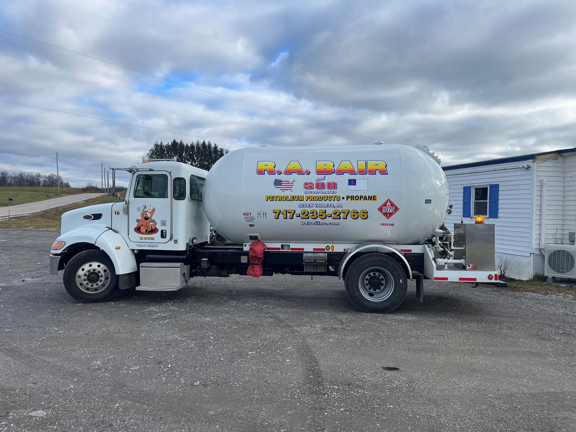 Propane delivery York PA– Seven Valleys, PA – RA Bair & Son Oil Service Inc