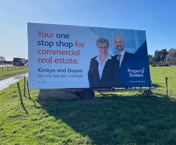 Roadside Advertising Billboards Makers Christchurch