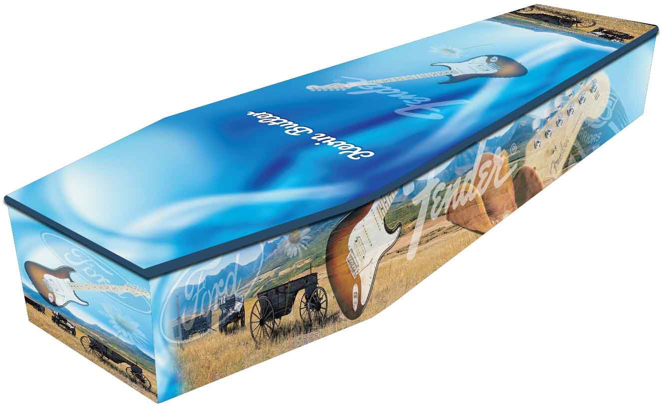 Caskets Coffin Wraps Picture Design Custom Christchurch
