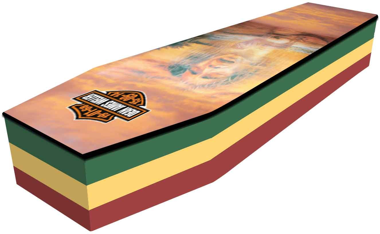 Caskets Coffin Wraps Picture Design Custom Christchurch