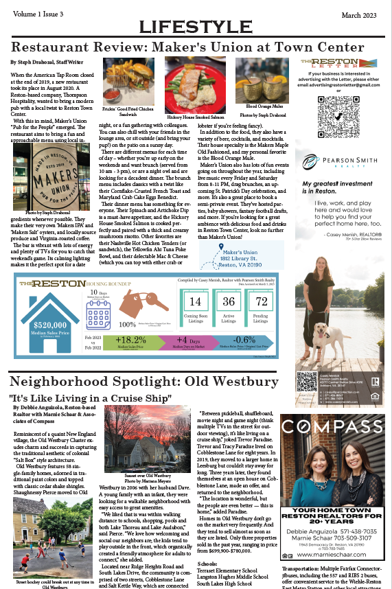 Reston, Virginia Newspaper