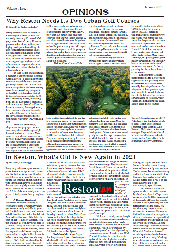 Reston, Virginia Newspaper