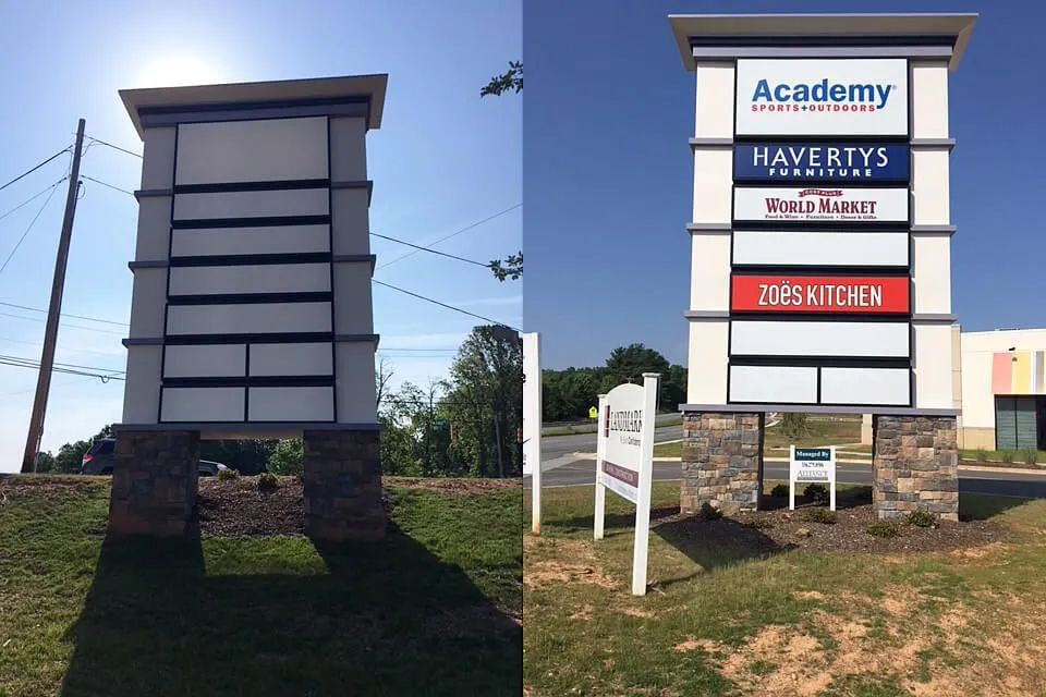 Exterior Signage | High Point, NC | Craven Sign Services