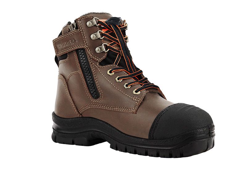 KRUSHERS(R) Grasberg Zip-sided Boots | Mining Footwear