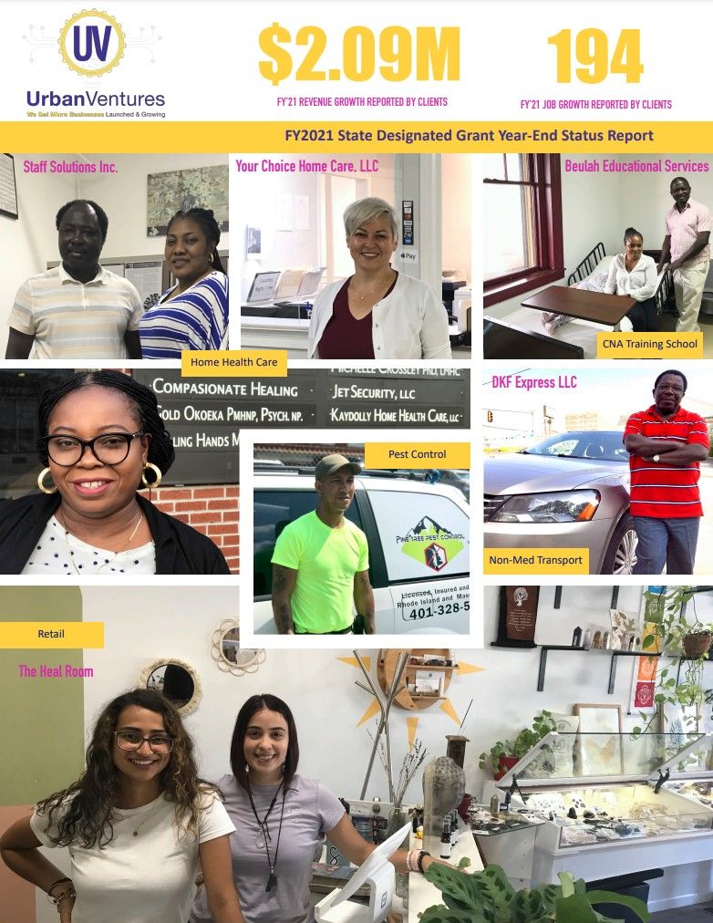 Minority & Women Business Support | Urban Ventures | RI