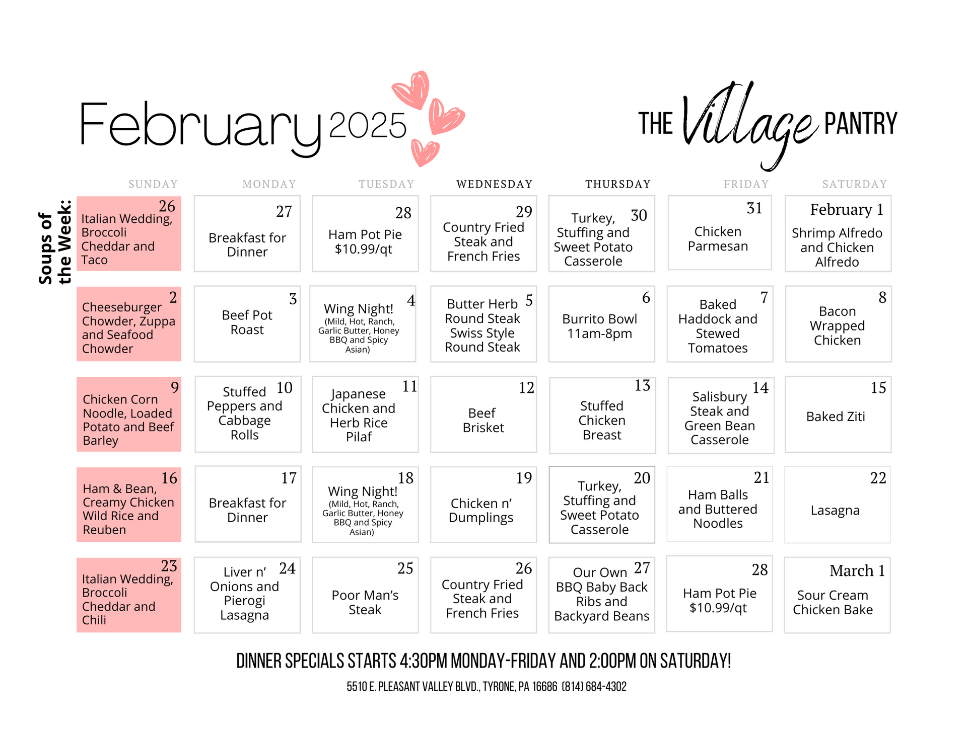 Deli | Tyrone, PA | The Village Pantry