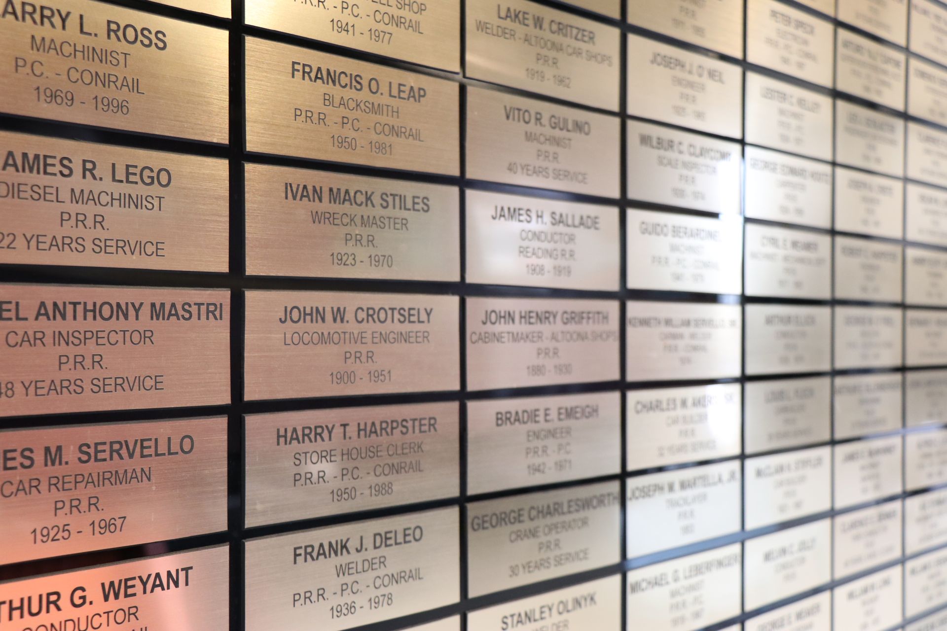 Railroaders Memorial Museum Rolling Stock